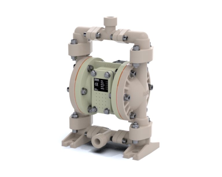 1/4`` (6.35 mm) PVDF Casing Diaphragm Pump - Örtaş Örücüler A.Ş.