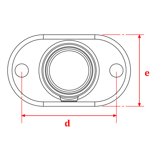 132 Railing Base Flange - Örtaş Örücüler A.Ş.