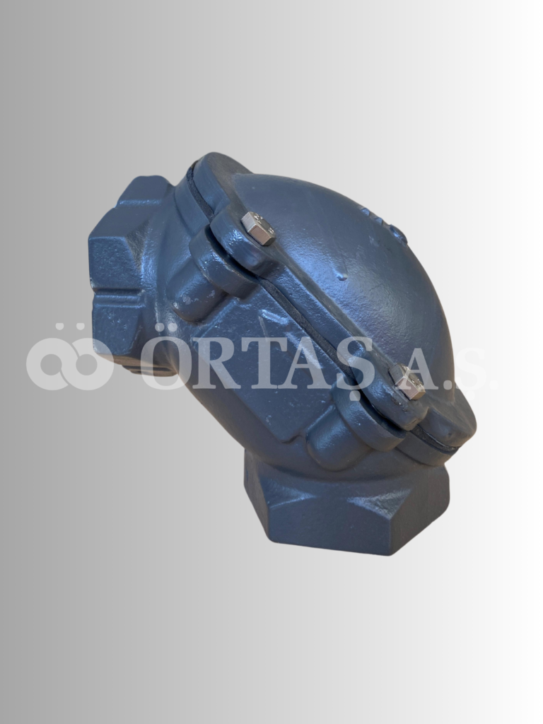 ELBOW BALL CHECK VALVE - Örtaş Örücüler A.Ş.